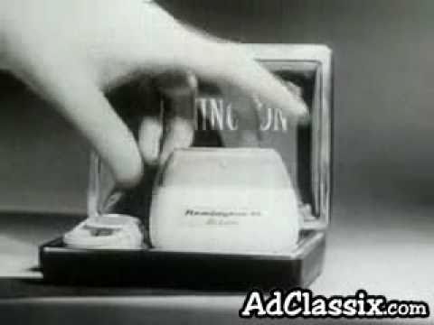 Remington Electric Shaver Classic TV Commercial (1948) - YouTube