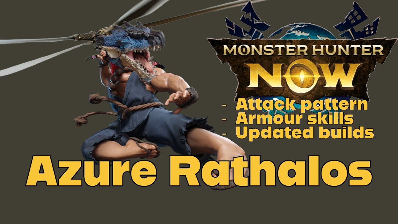 Monster Hunter Now - All you need to know about Azure Rathalos - YouTube