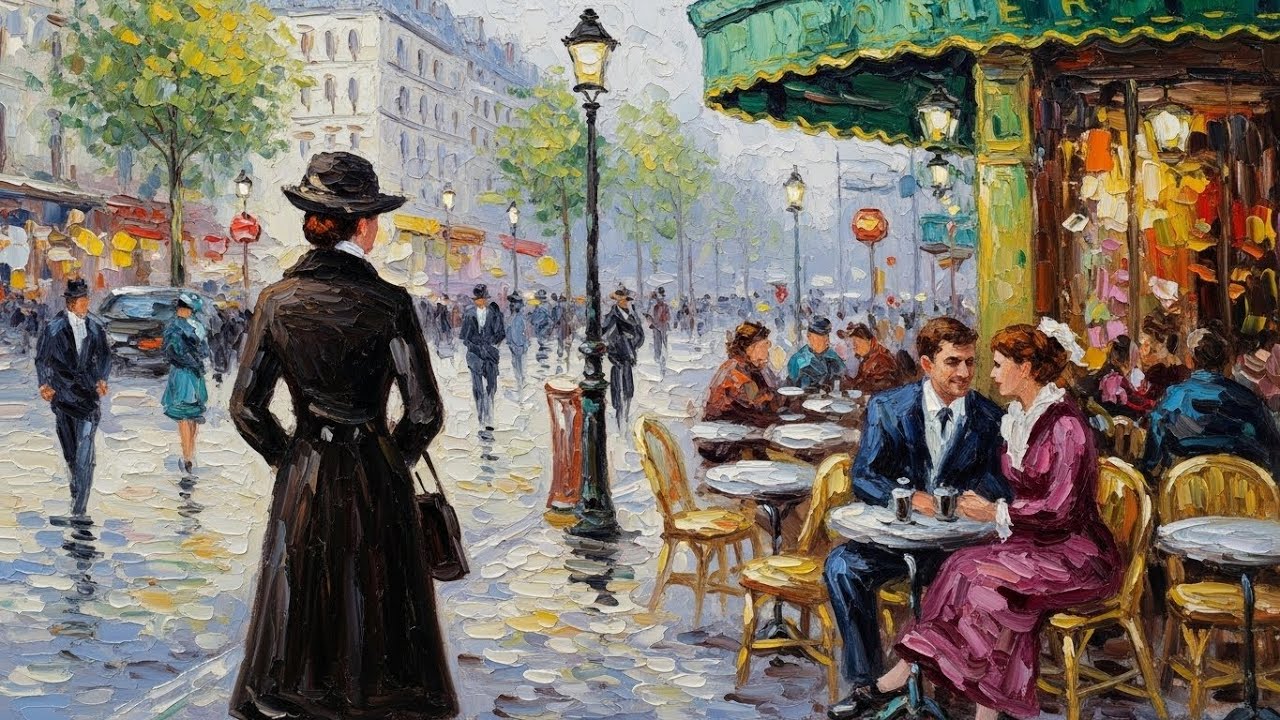 Visual Poems | Claude Monet | The Living Boulevards of Paris - YouTube