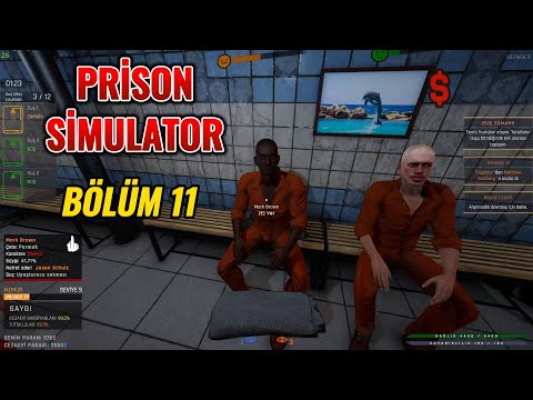 DUŞ SIRASINDA OLAY !! | Prison Simulator Bölüm 11