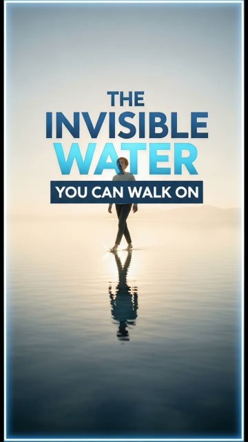The Invisible Water You Can Walk On #shorts #didyouknow #funfacts - YouTube