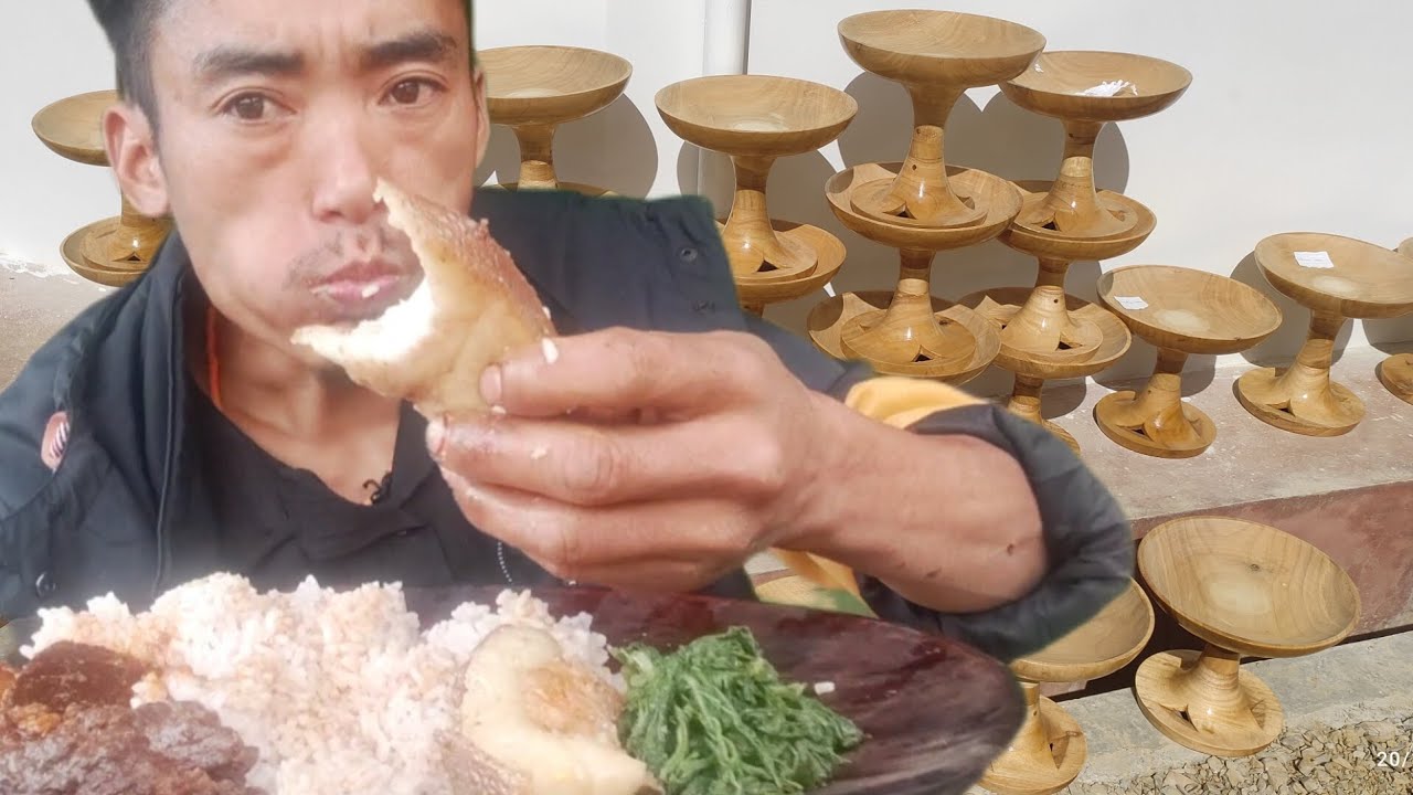 SMOKED PORK WITH AXONE/TASTY NAGA STYLE COOKING - YouTube