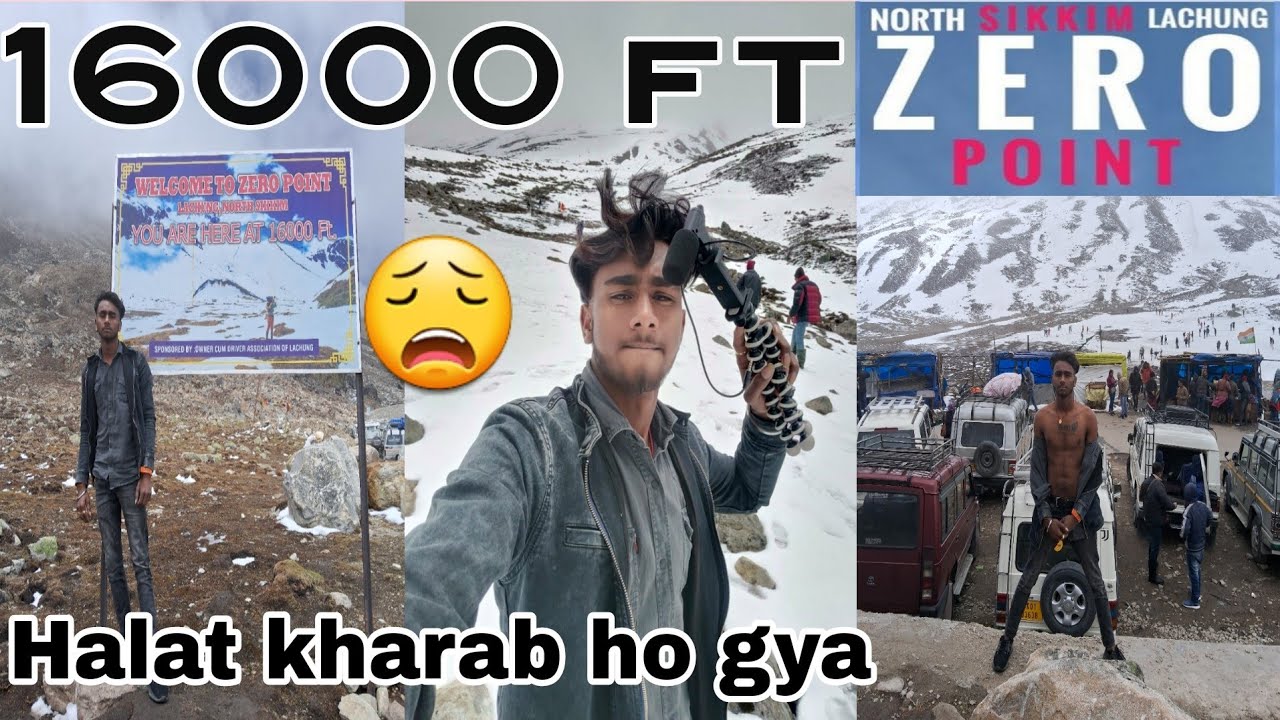 Zero Point Sikkim| North Sikkim Tour|| Gantok to Zero point||Sikkim in ...