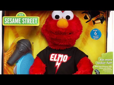 Sesame Street's Let's Rock Elmo - Toy ideas for babies - YouTube