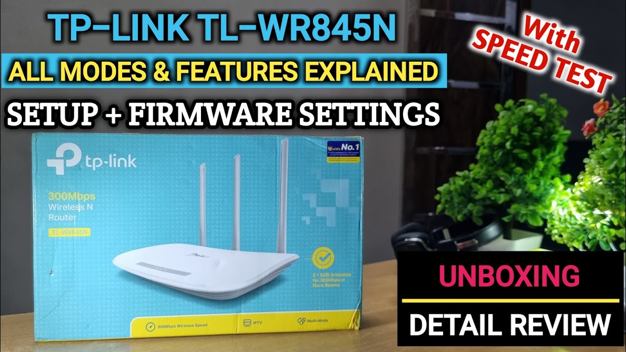 TP-Link TL-WR845N Router Setup | Access Point, Repeater, WISP Modes ...