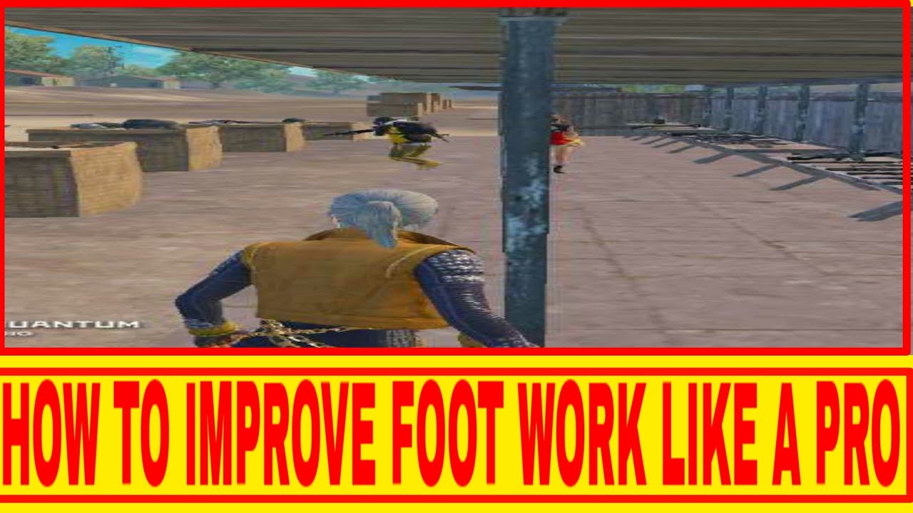 How improve foot work like a pro | PUBG MOBILE | AR GAMING YT - YouTube