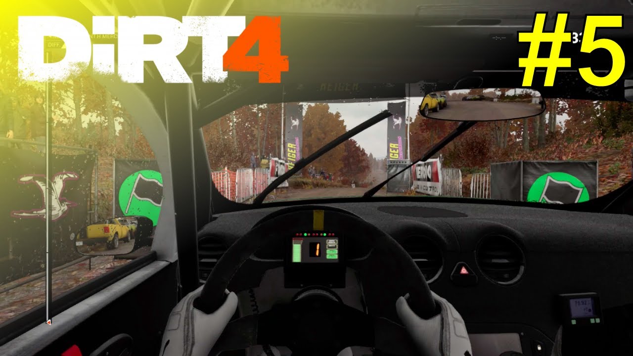 DiRT 4 - Career Mode #5: Michigan Wood Rally - Event 1, Stage 2 - YouTube