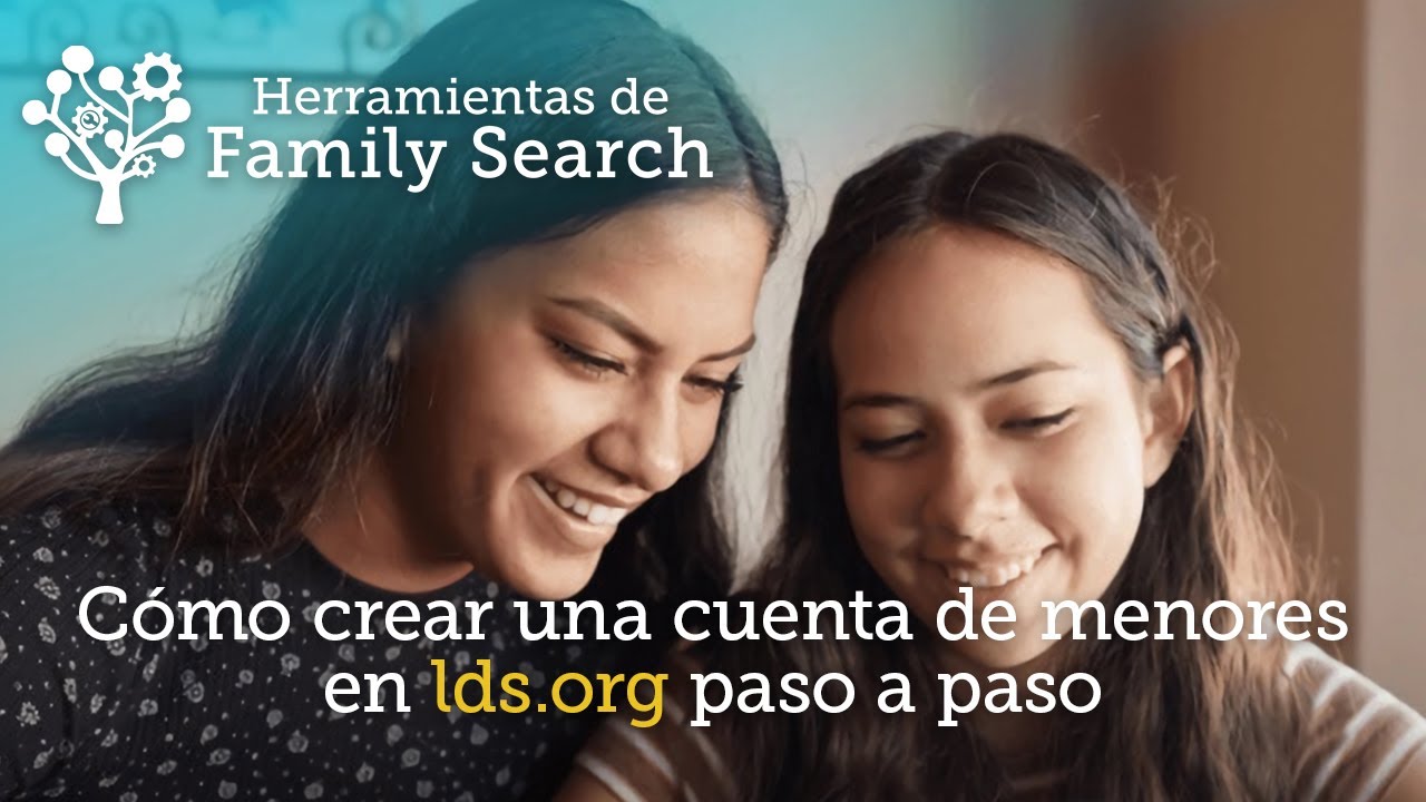 Cómo Crear Cuenta de Menores LDS - YouTube