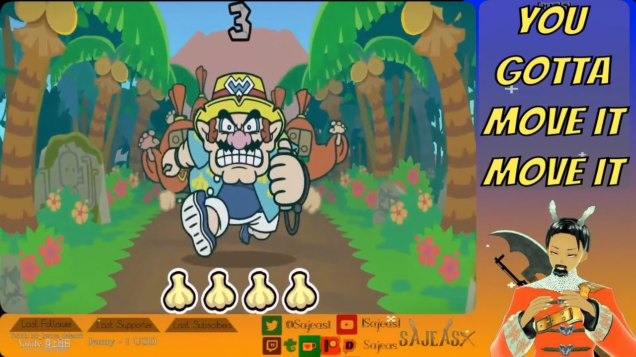 Vtuber trailer reaction to WarioWare: Move it | Nintendo Direct 21.06. ...