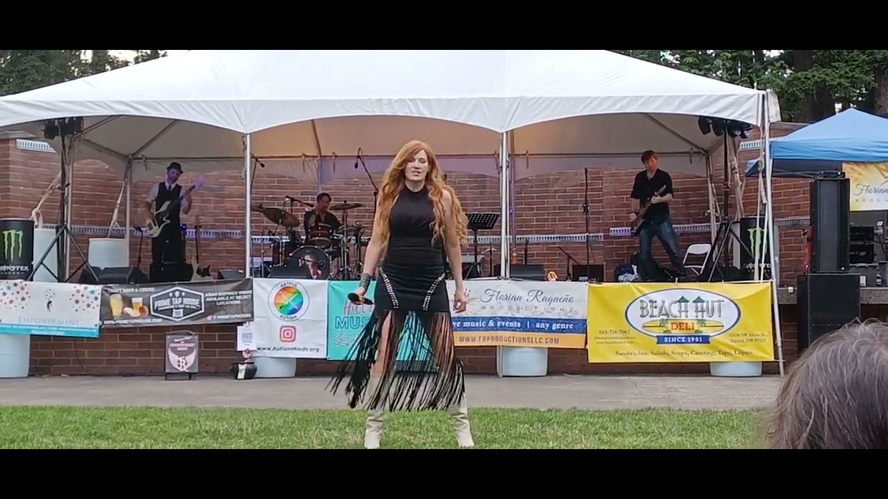 Catherine loyer and strawberry roan Hillsboro music festival Aug 3 2024 ...