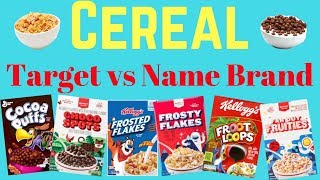 Cereal Brands Names