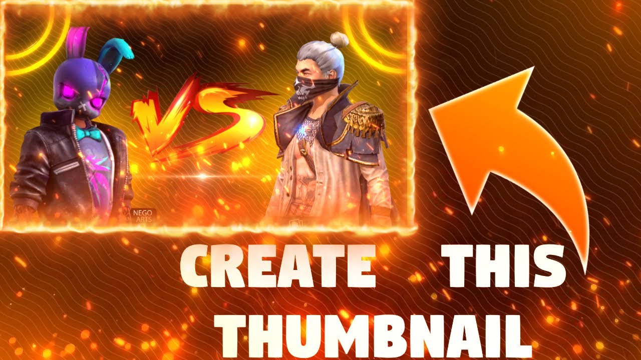 How to make Free Fire thumbnail | free fire thumbnail pack | gaming ...