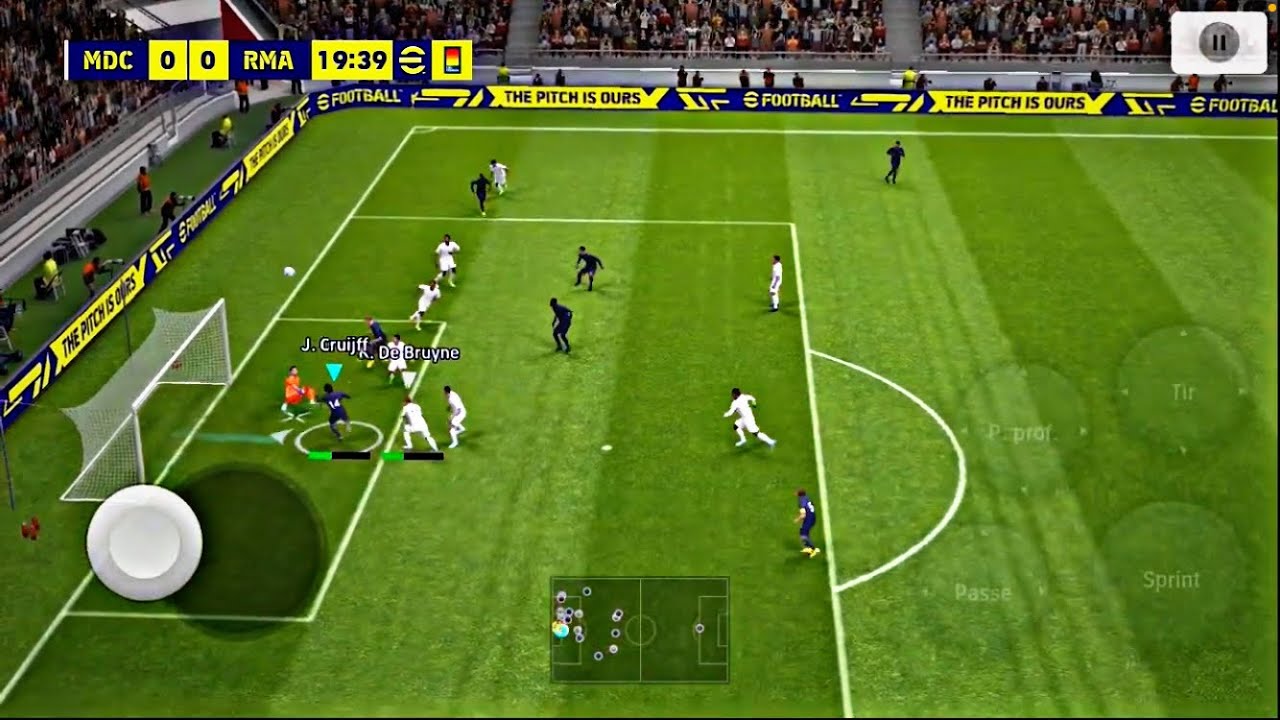 Efootball PES 2023 Mobile 5-4 Gameplay Full HD - YouTube