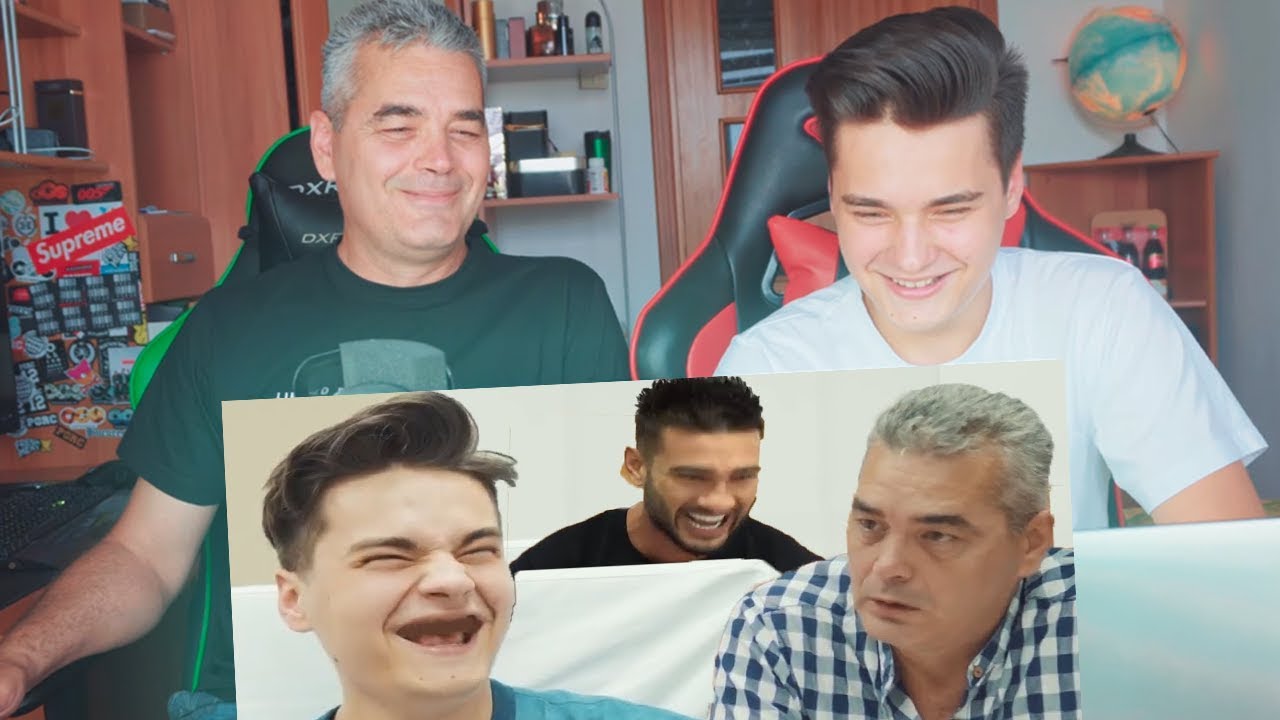 REACTIONEZ cu TATA la ROVISION - YouTube
