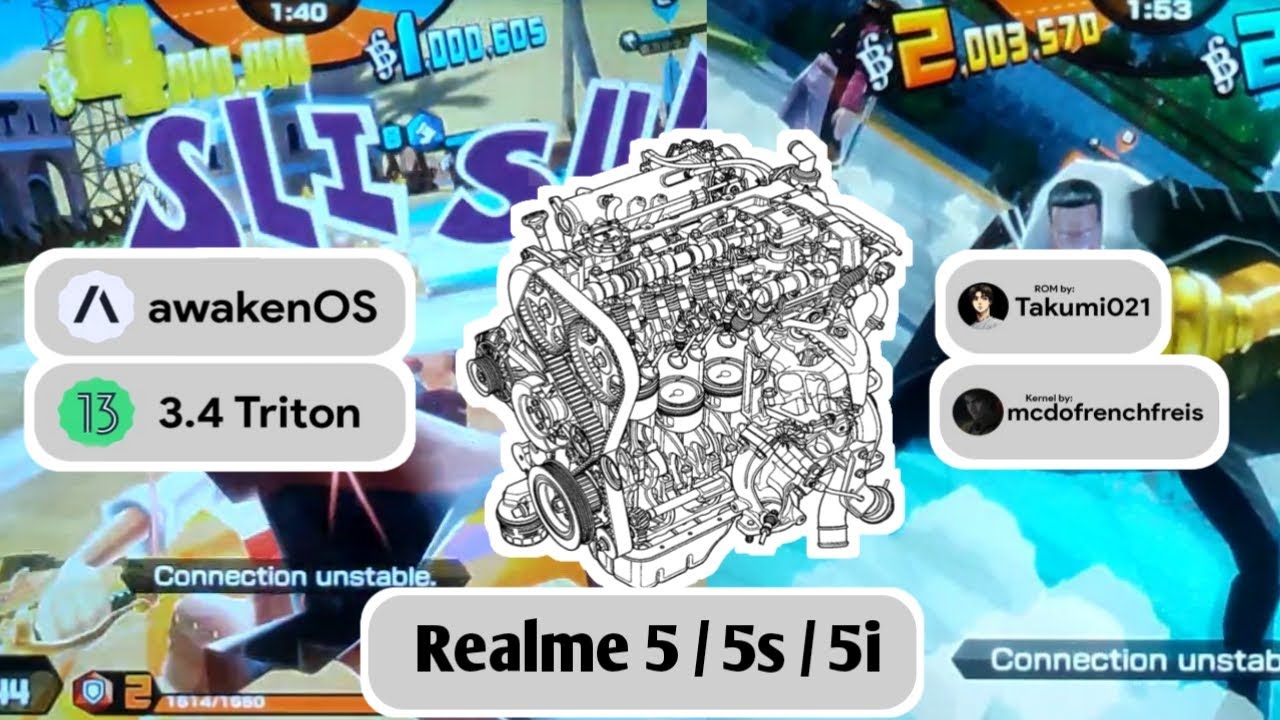 AwakenOS 3 4 triton di Realme 5 / 5i / 5s || Install dan Review Custom ...