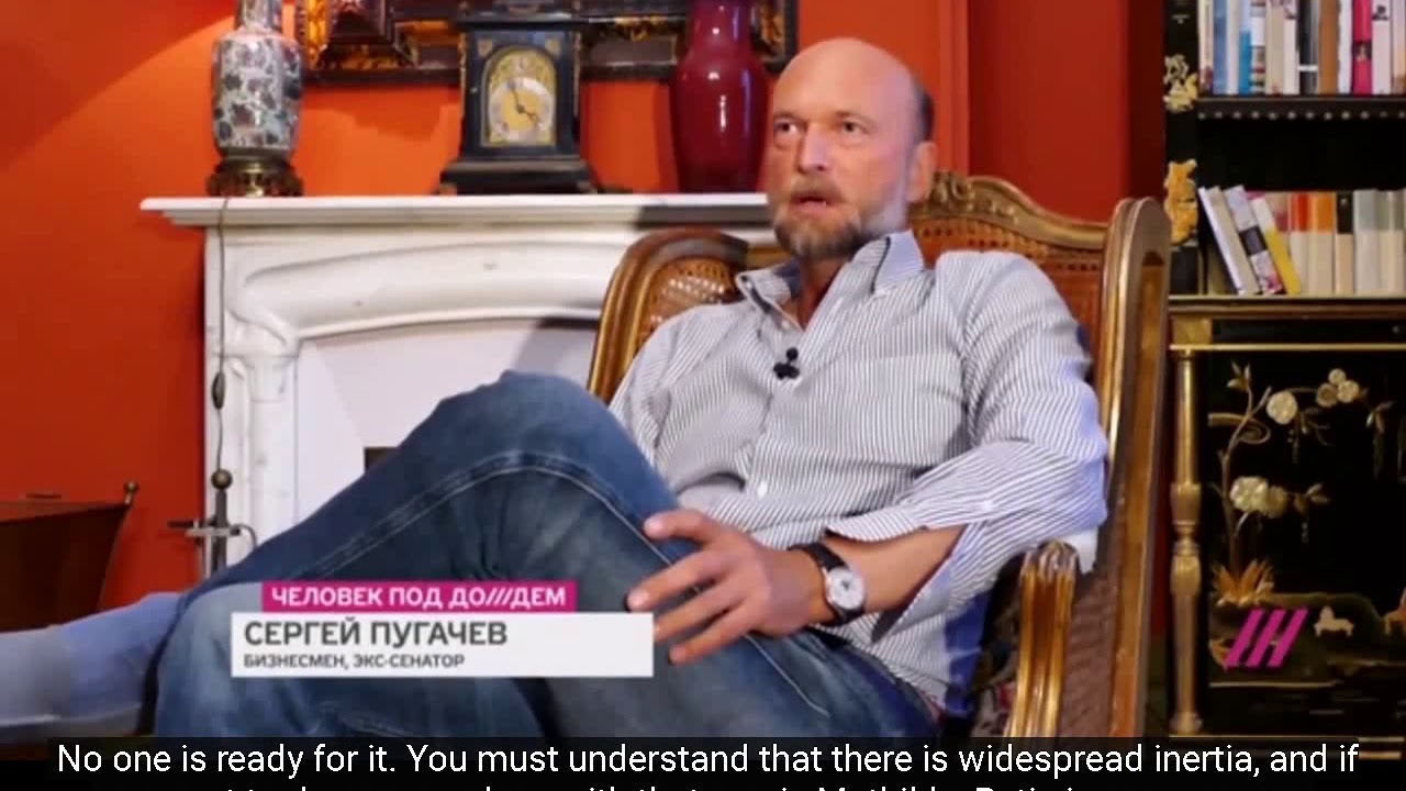 Sergei Pugachev on the chances of Navalny to get into the Kremlin - YouTube