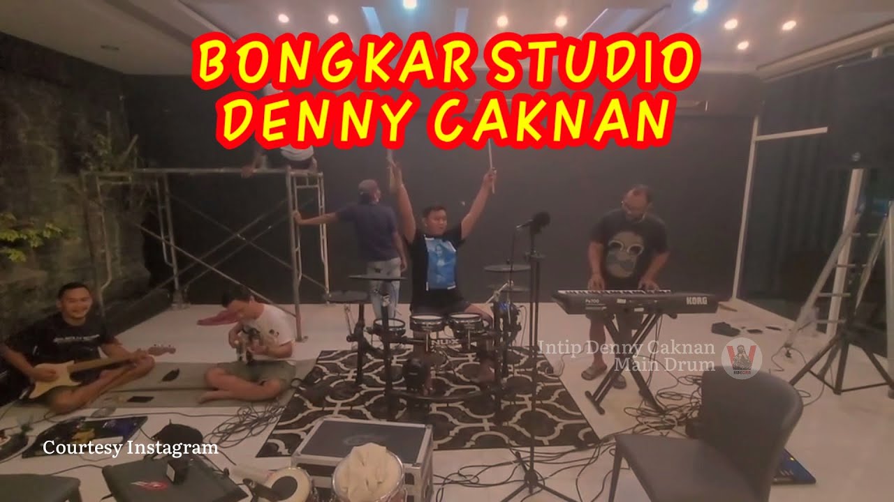 BONGKAR STUDIO DENNY CAKNAN - YouTube