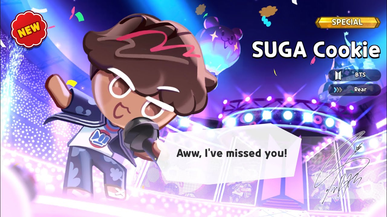 SUGA Cookie has arrived! | Cookie Run Kingdom - YouTube
