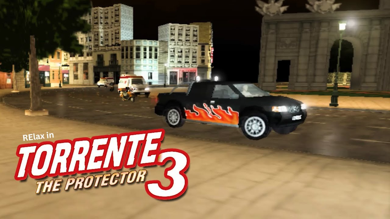 Relaxing City Night Ambience in Torrente 3: The Protector | Relaxing ...