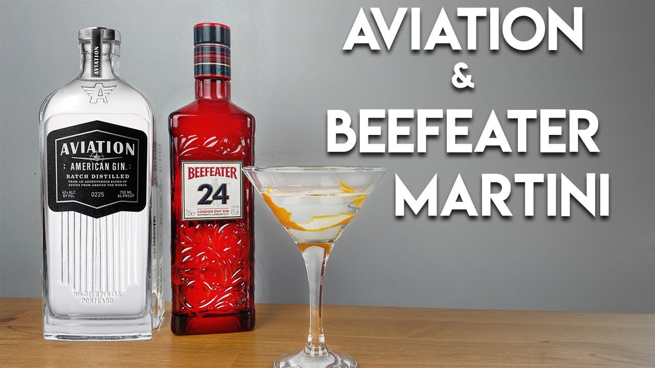 Aviation American Gin & Beefeater 24 Martini !!!!! - YouTube