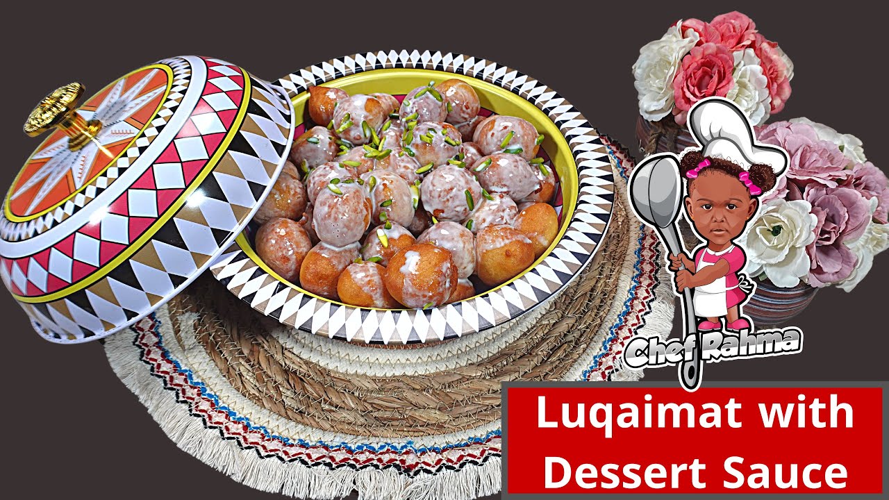 Luqaimat with Dessert Sauce - YouTube