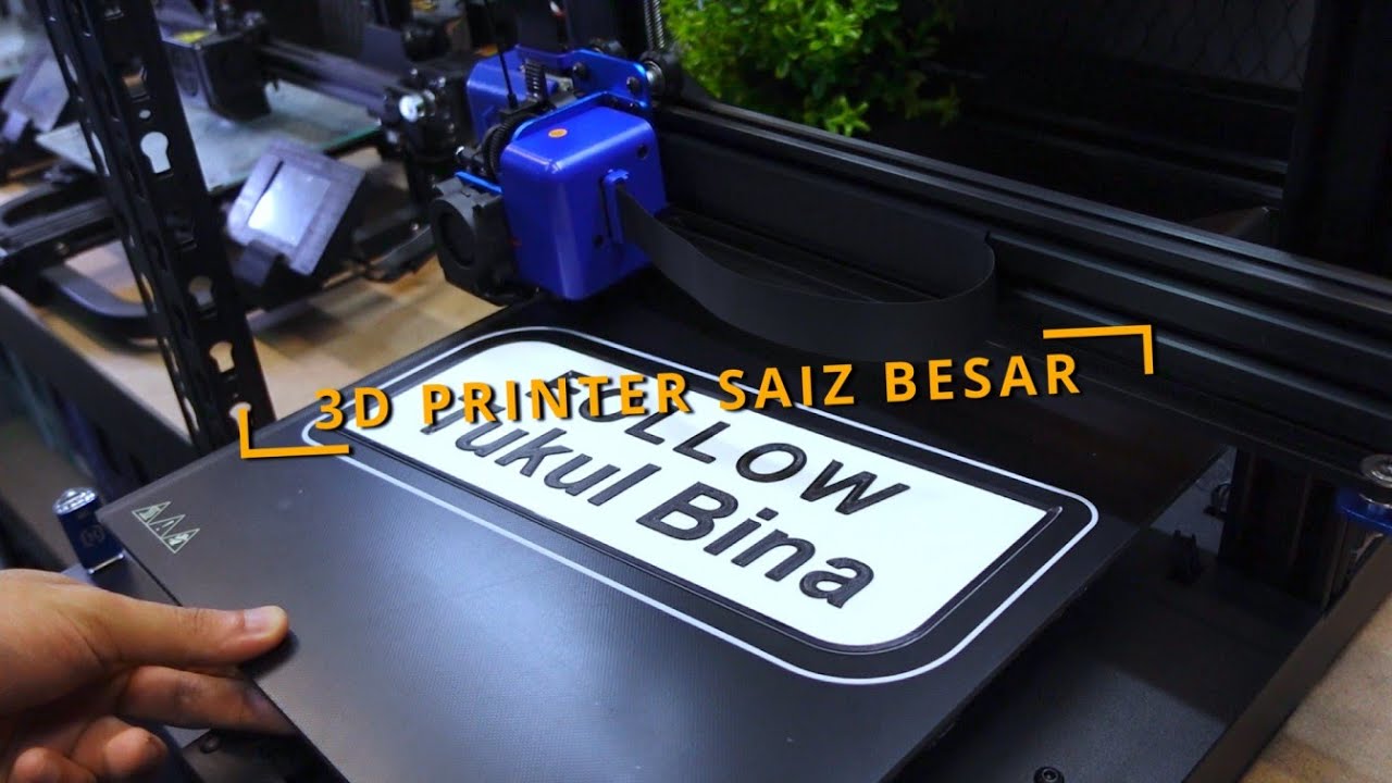 3D PRINTER SAIZ BESAR - YouTube