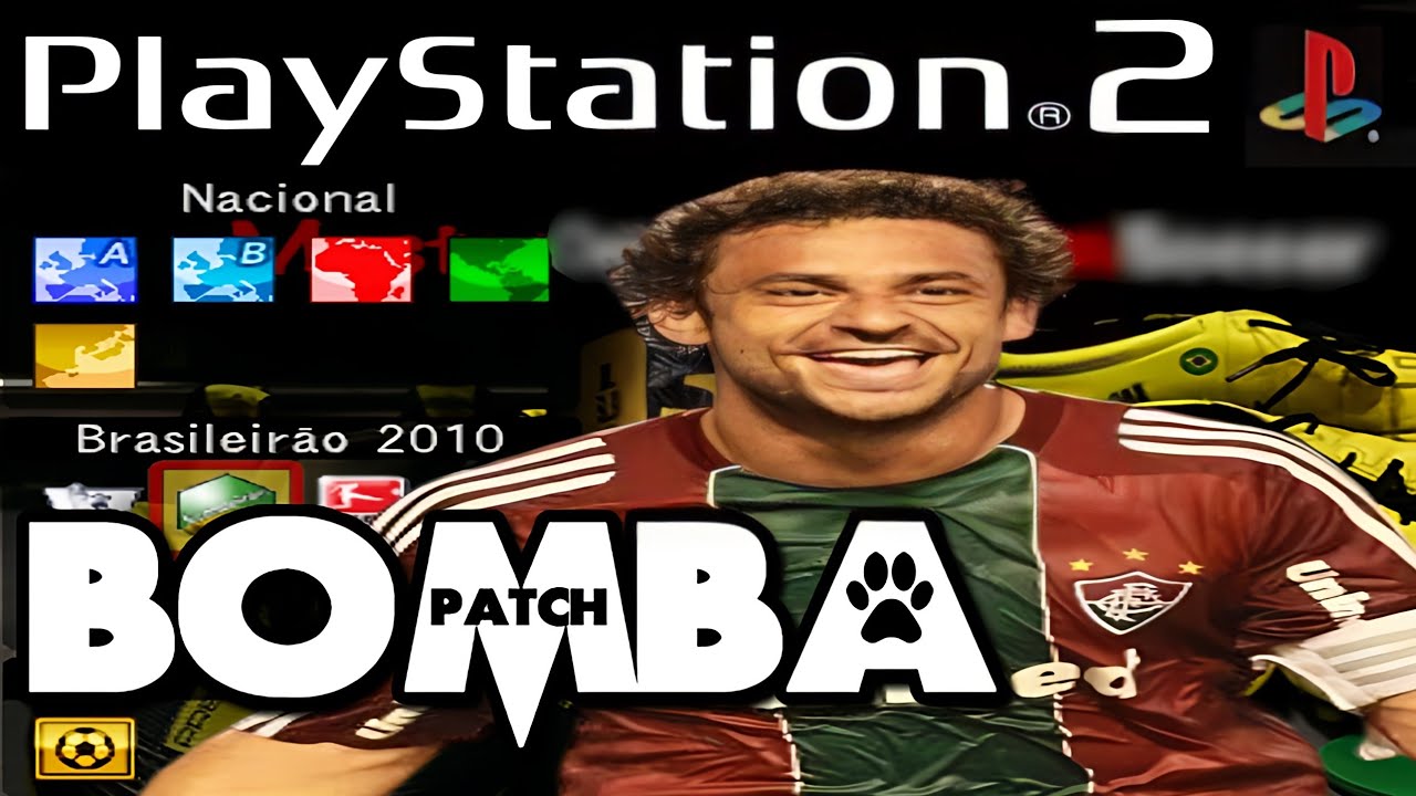 BOMBA PATCH 2010 PS2 ISO BRASILEIRÃO PLAYSTATION 2 - YouTube