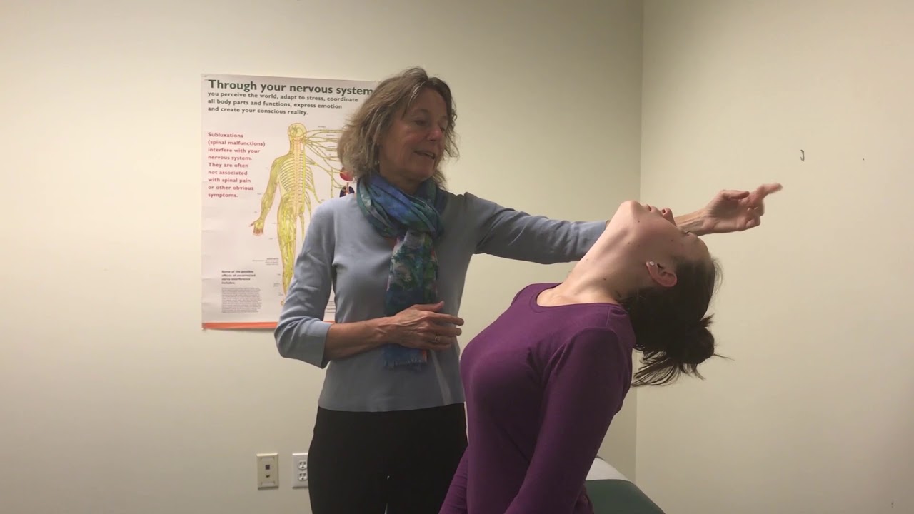 The Stargazer Exercise for Neck Pain - Shelburne VT Neck Pain - YouTube