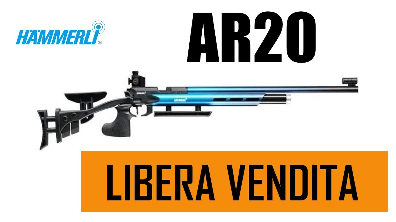 Hammerli Ar20 libera vendita a Torino - YouTube