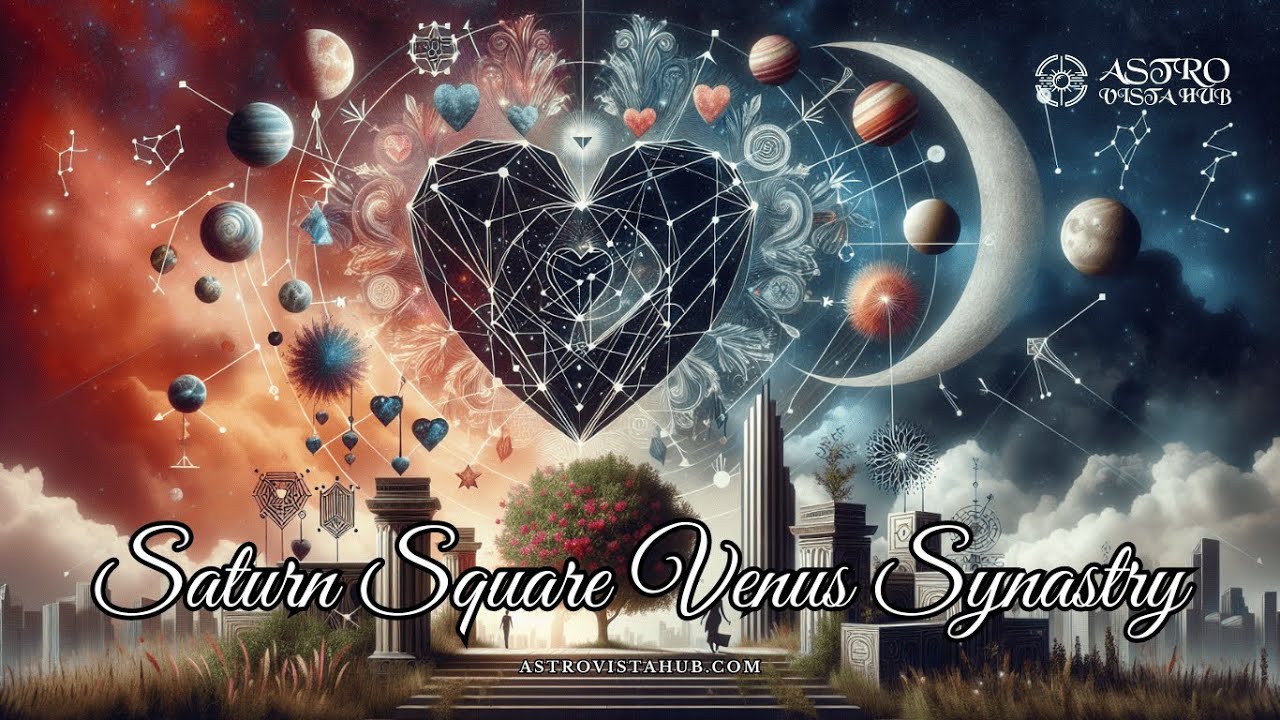 Saturn Square Venus Synastry - Astro Vista Hub - YouTube