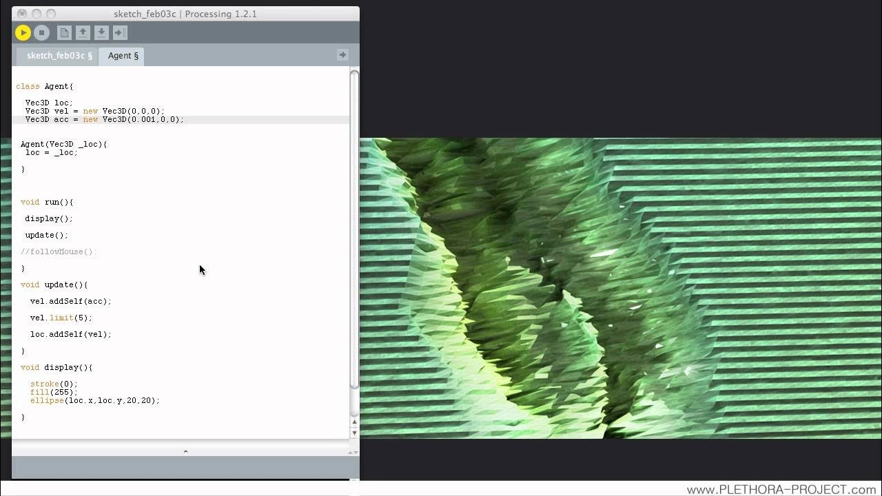 Processing Tutorial 16 - Follow Mouse - YouTube