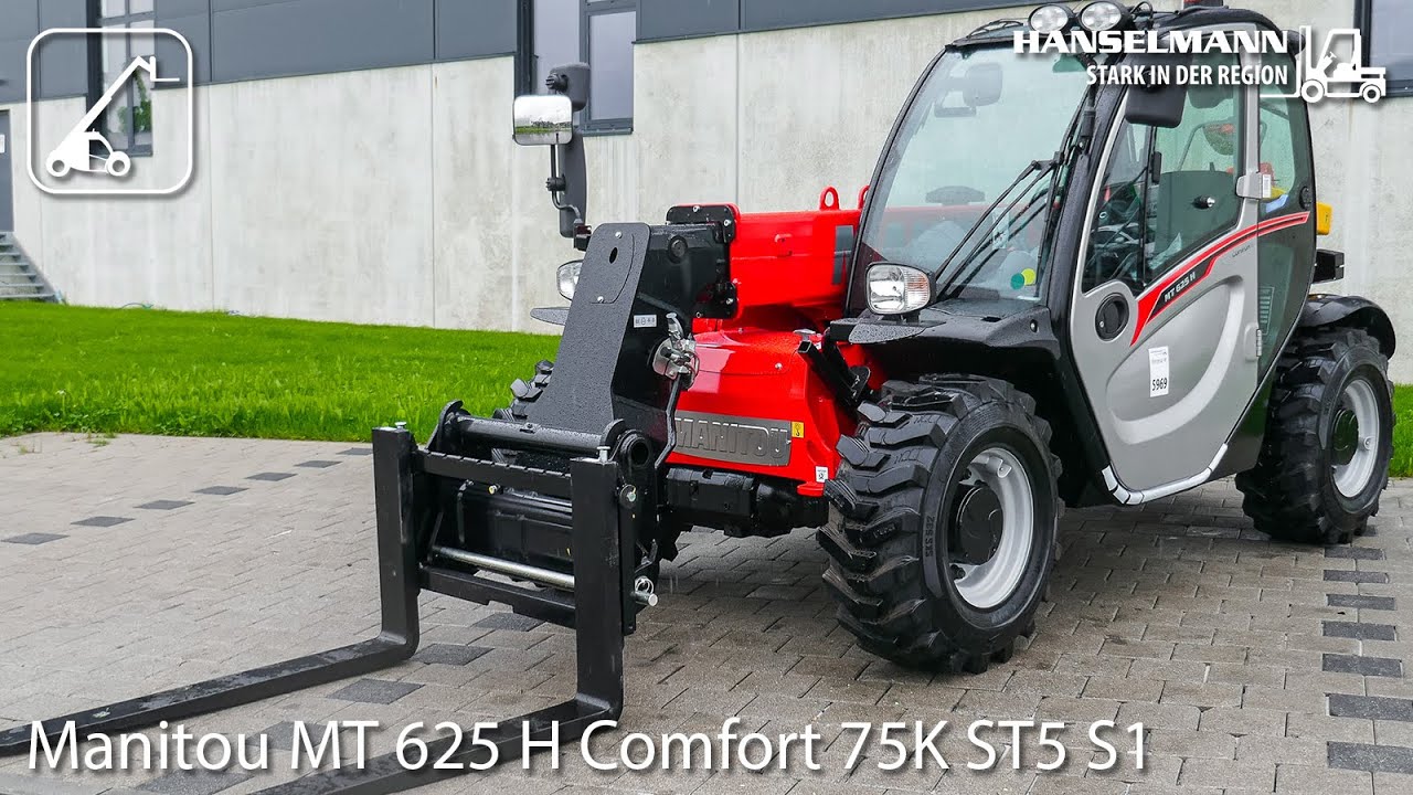 Manitou MT 625 H Comfort 75K ST5 S1 - YouTube