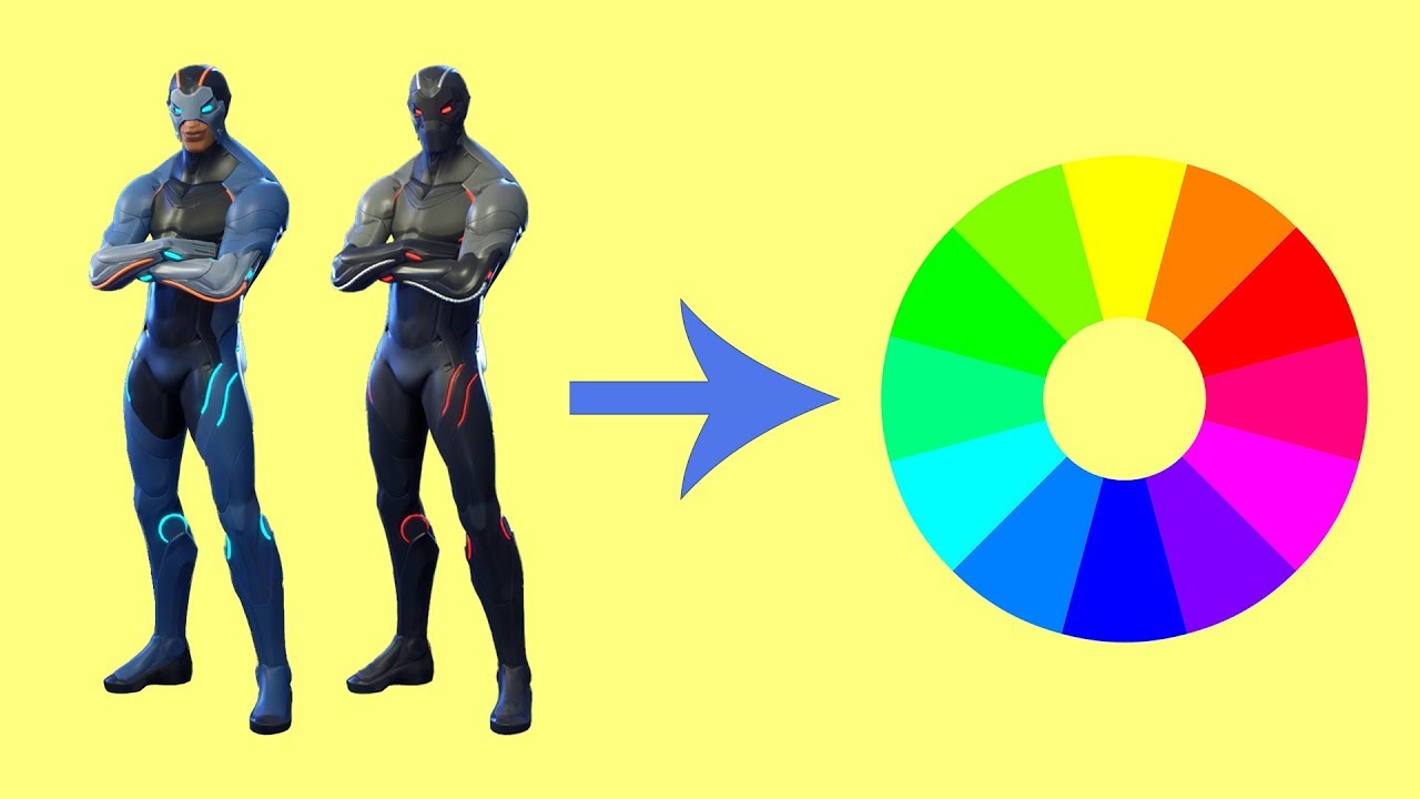 CUSTOMIZE AS CORES DAS SKINS - Fortnite Battle Royale - YouTube