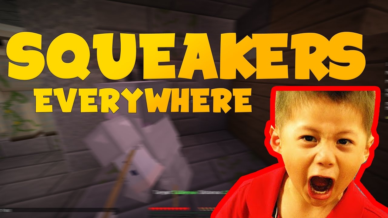 SQUEAKERS TAKING OVER | Hypixel SkyWars & BedWars - YouTube