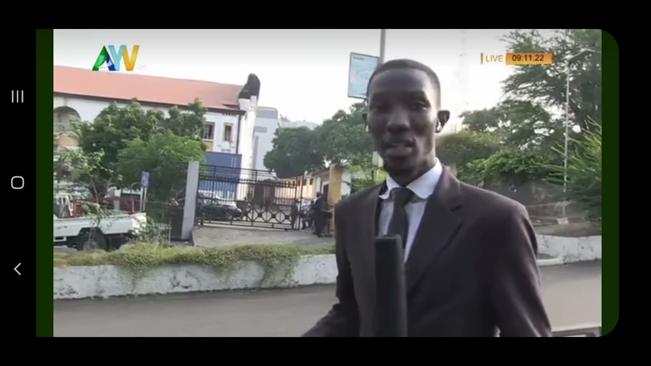 2nd Court Appearance of 26 Accused FAILED coup in Sierra Leone. - YouTube
