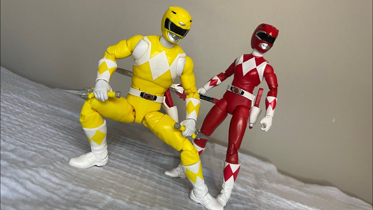 Power Rangers Lightning Collection color swap 2pack BOOM! Studios comic ...