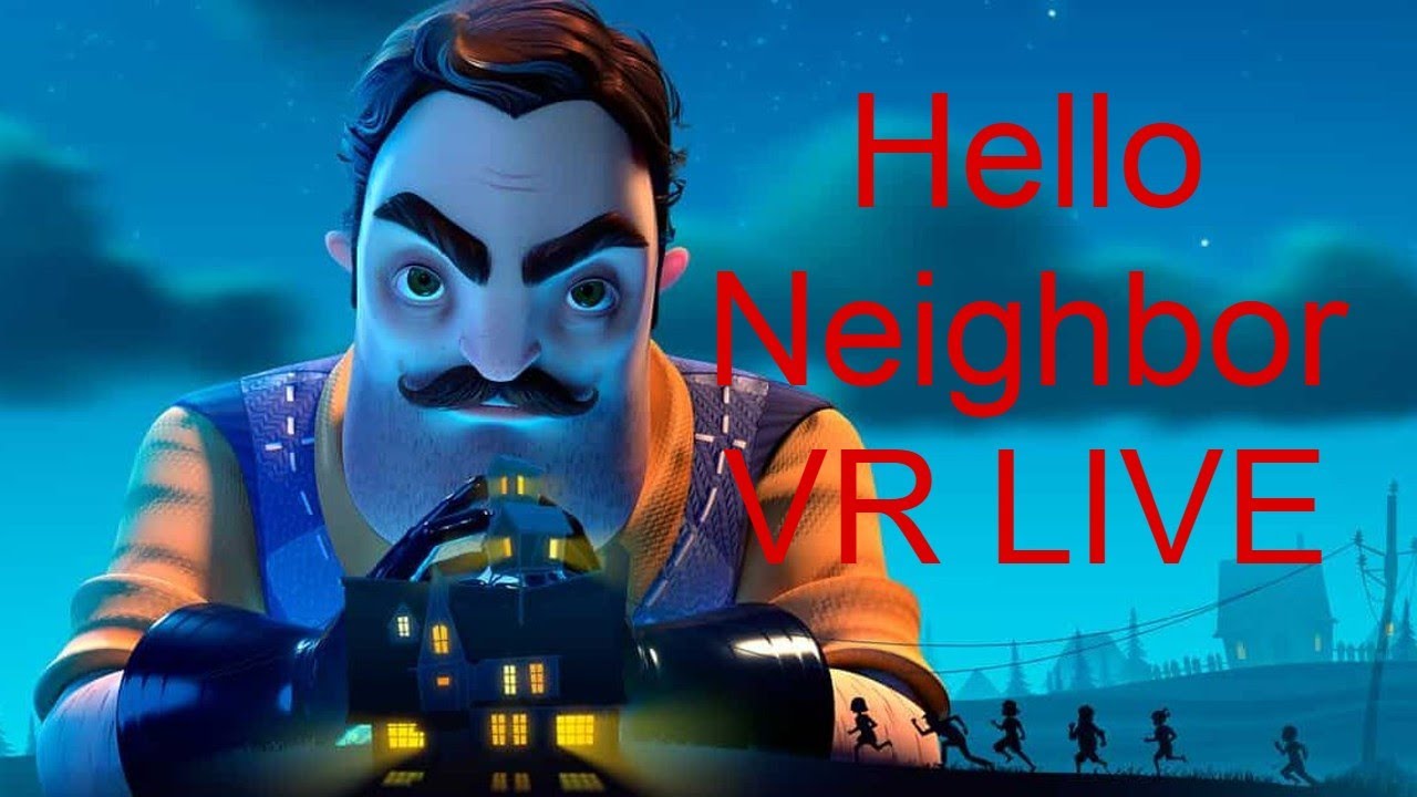 Breaking in my neighbor's house in VR: Hello Neighbor Search and Rescue ...