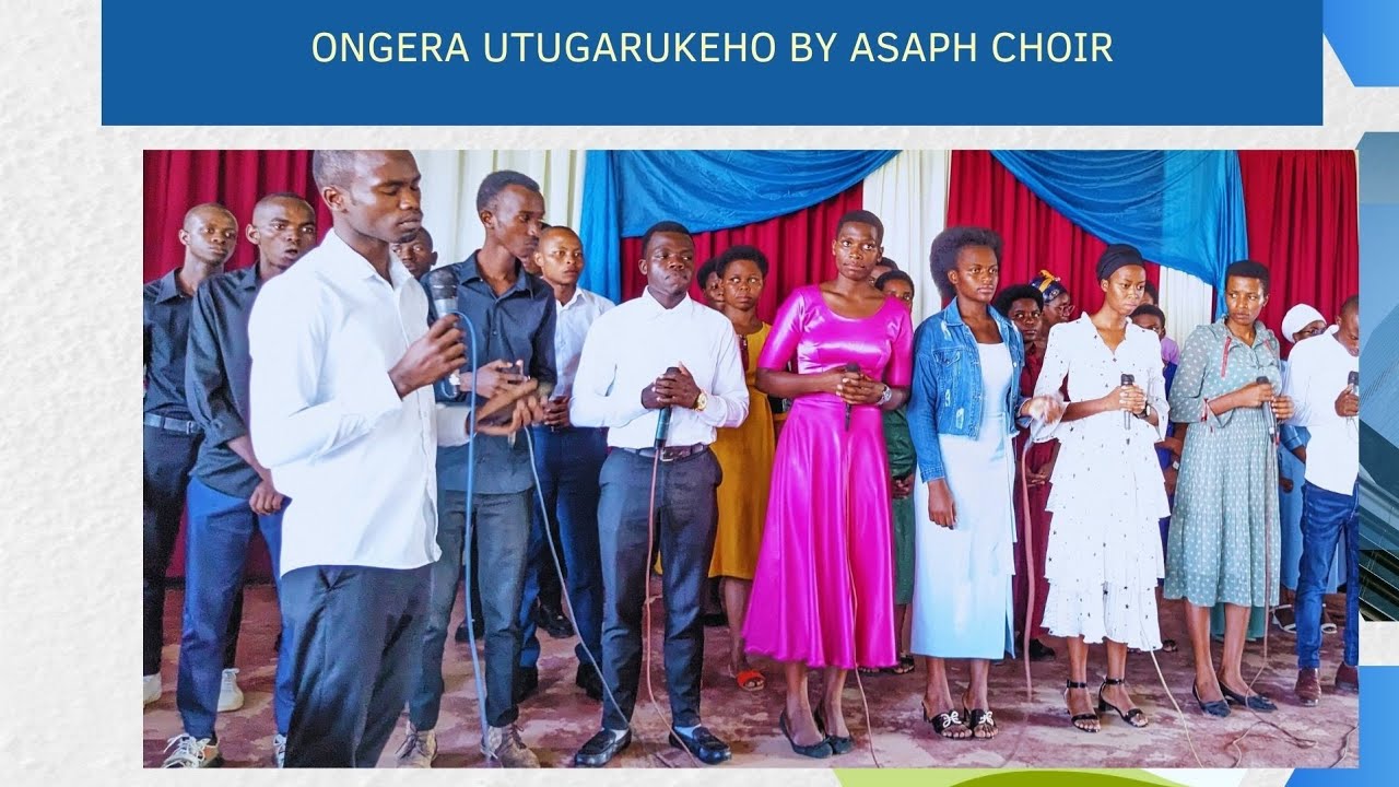Asaph Choir Live performance - YouTube