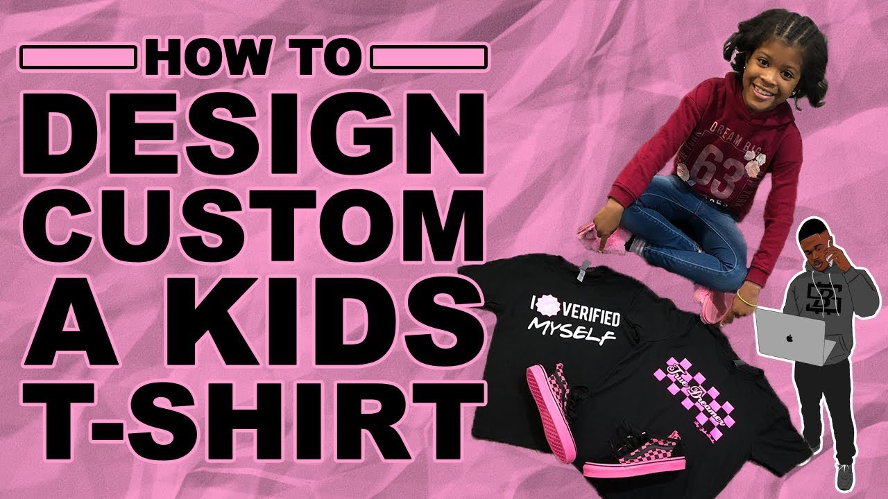 How To Make A Custom Kids Shirt From Start To Finish (With Jada Banks ...