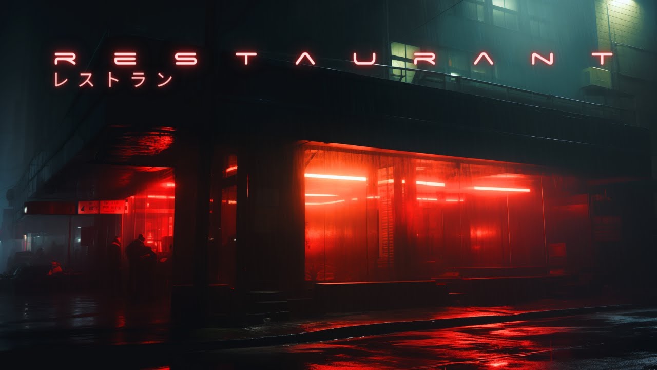 RESTAURANT - Blade Runner Ambience: PURE Cyberpunk Blues Ambient Music ...