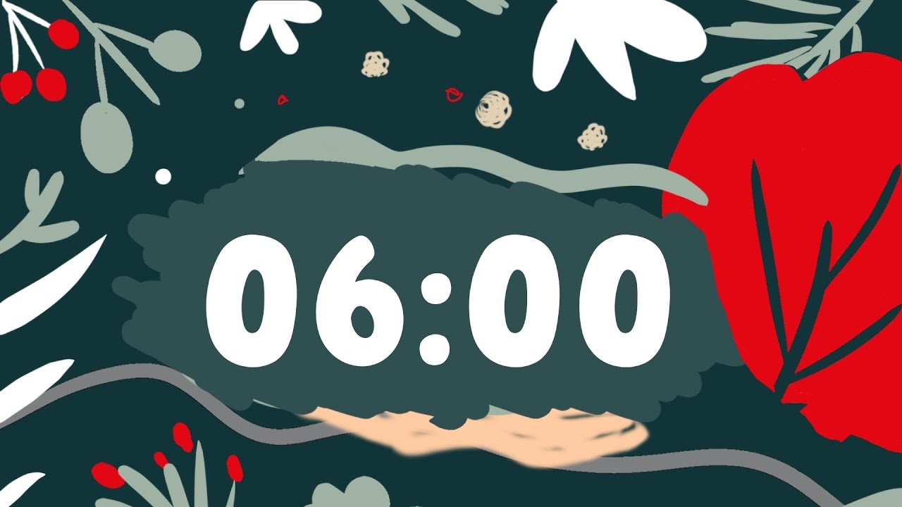 6 Minutes Timer with relaxing music - YouTube