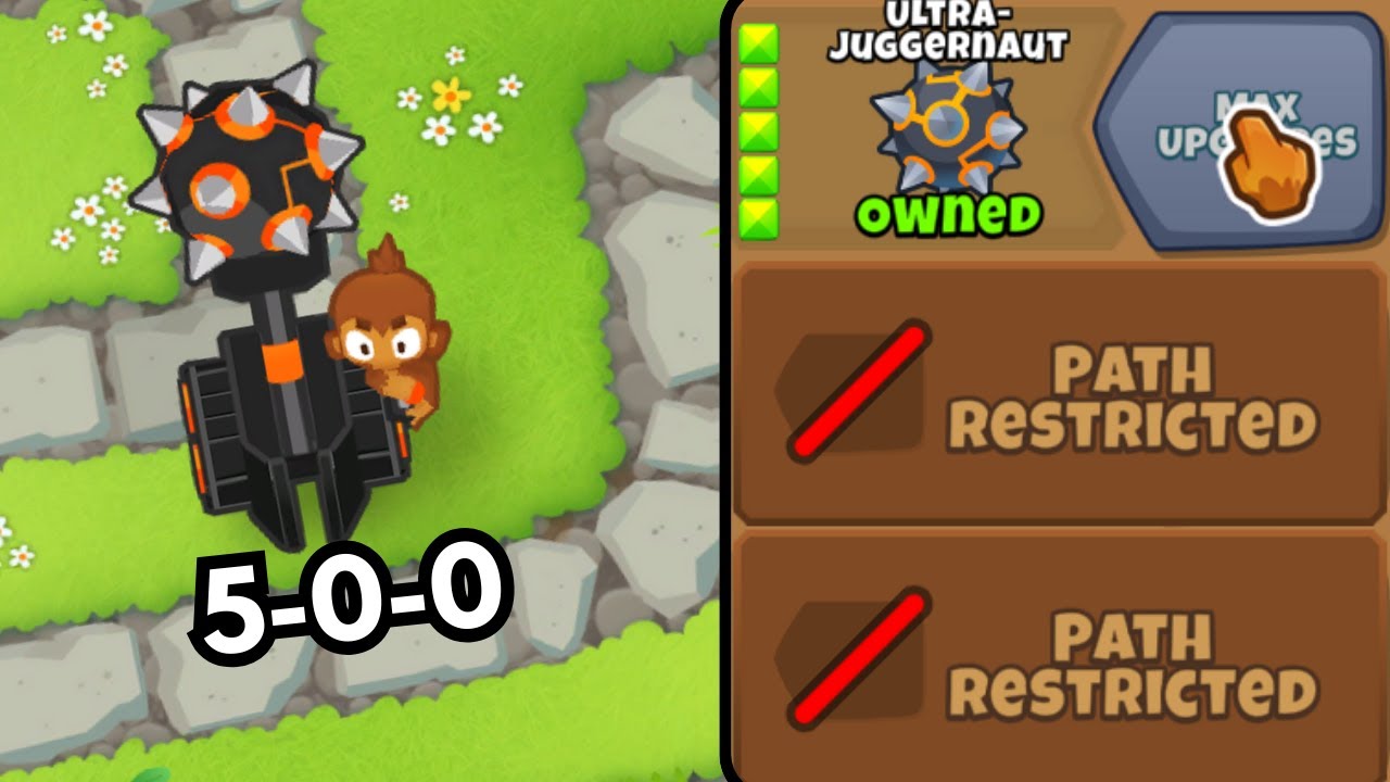 Can I beat round 100 with TOP path ONLY???? (Btd6 100 sub special ...