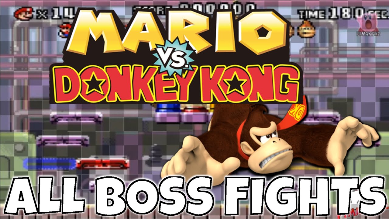 Mario vs. Donkey Kong All Boss Fights + Final Boss - YouTube