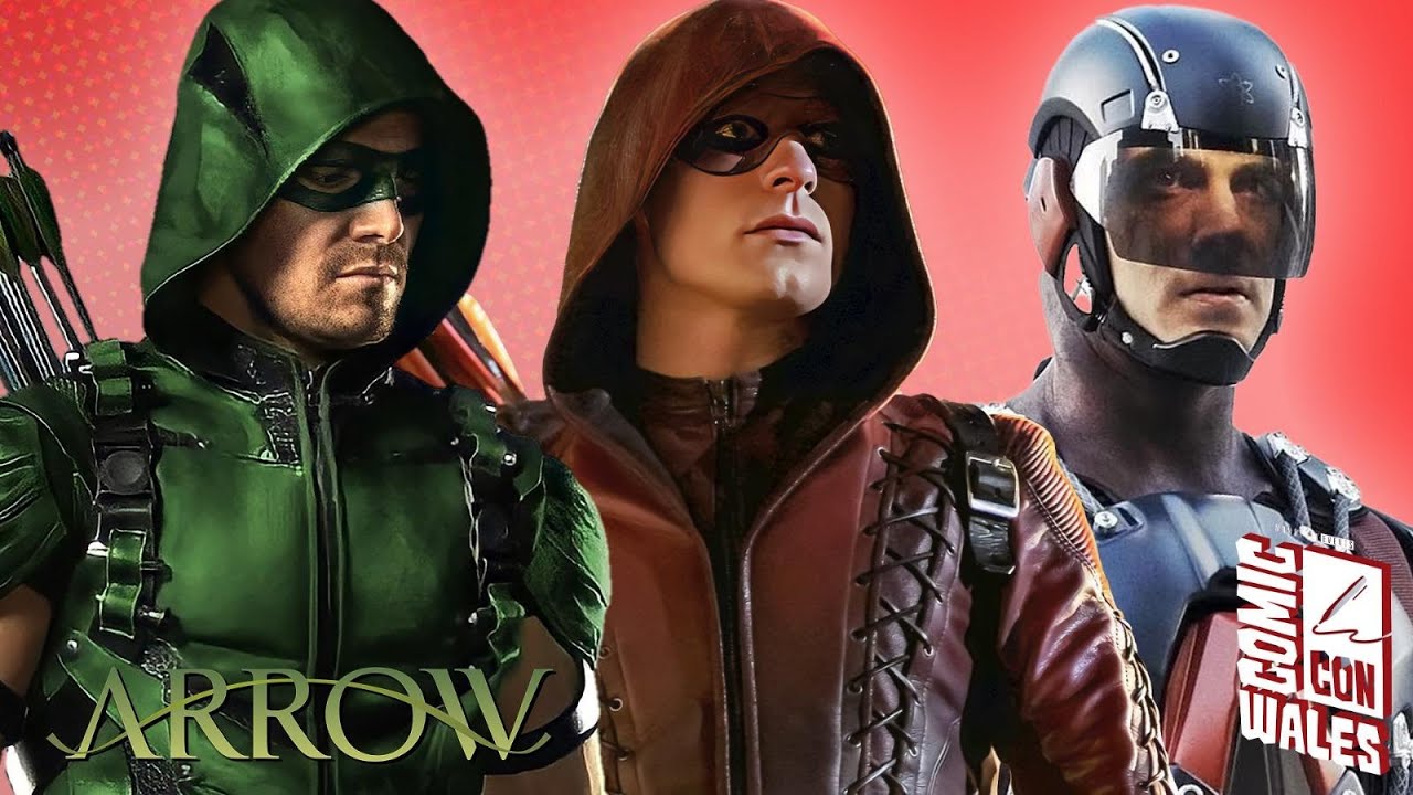 Arrow Panel | John Barrowman, Stephen Amell, Colton Haynes & Brandon ...