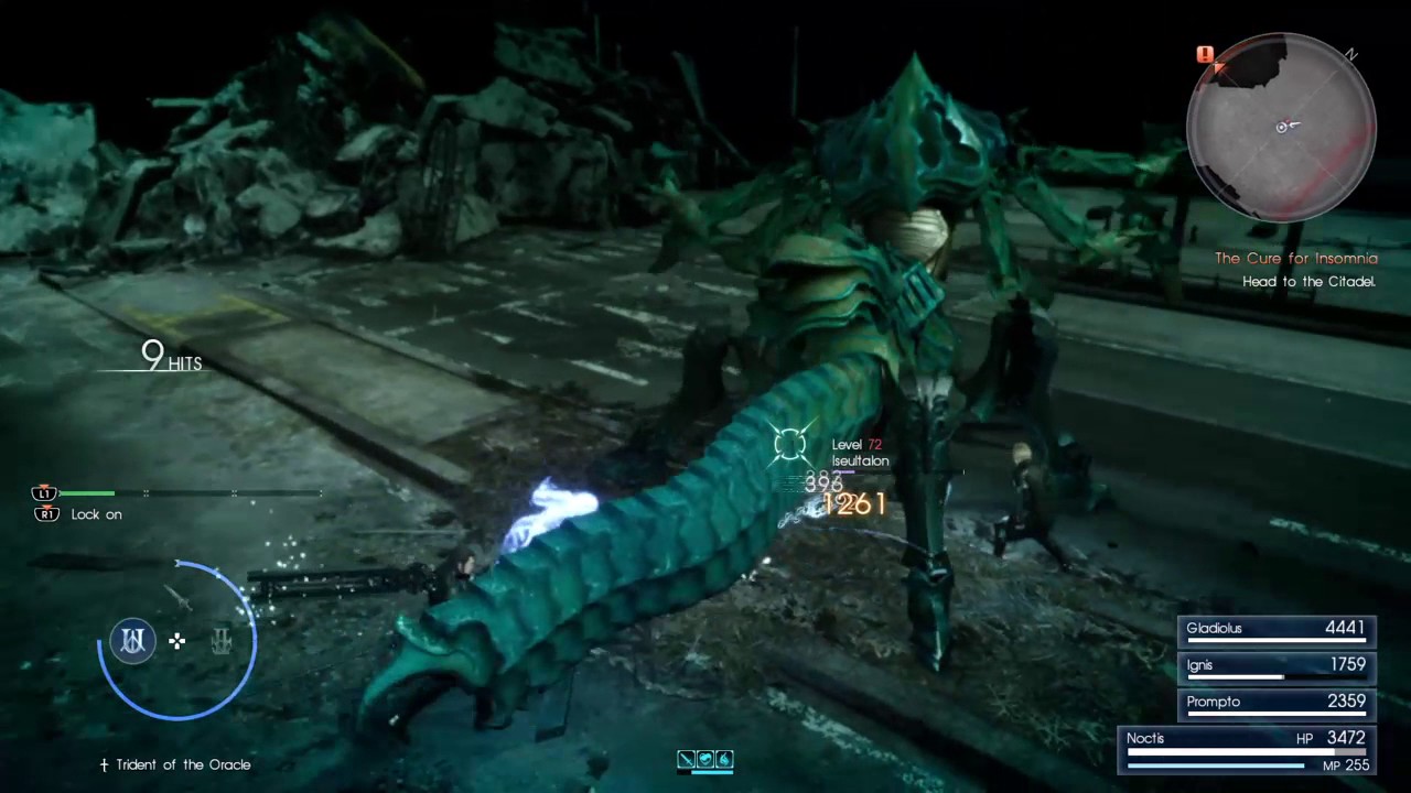 Final Fantasy XV - The Cure for Insomnia - YouTube