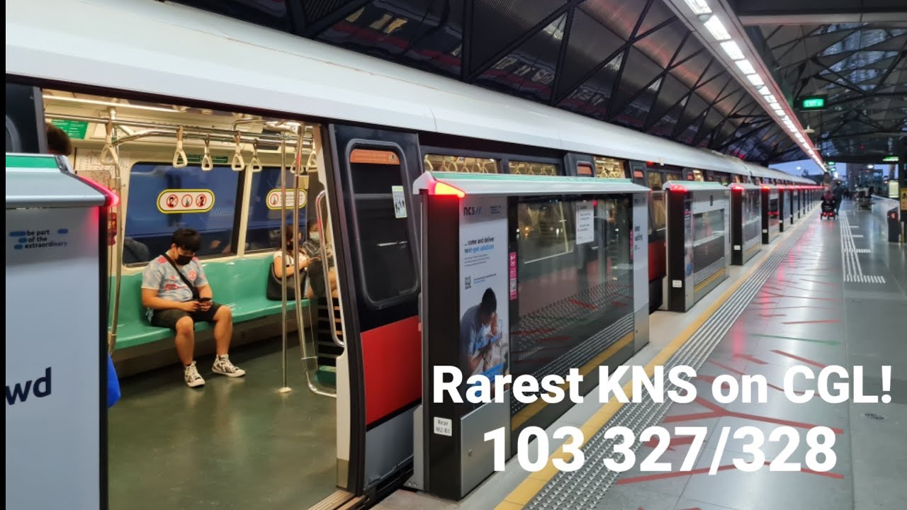 [RETIRED][Rarest C751B on CGL!!!] SMRT TRAINS Ride On the CGL Towards ...