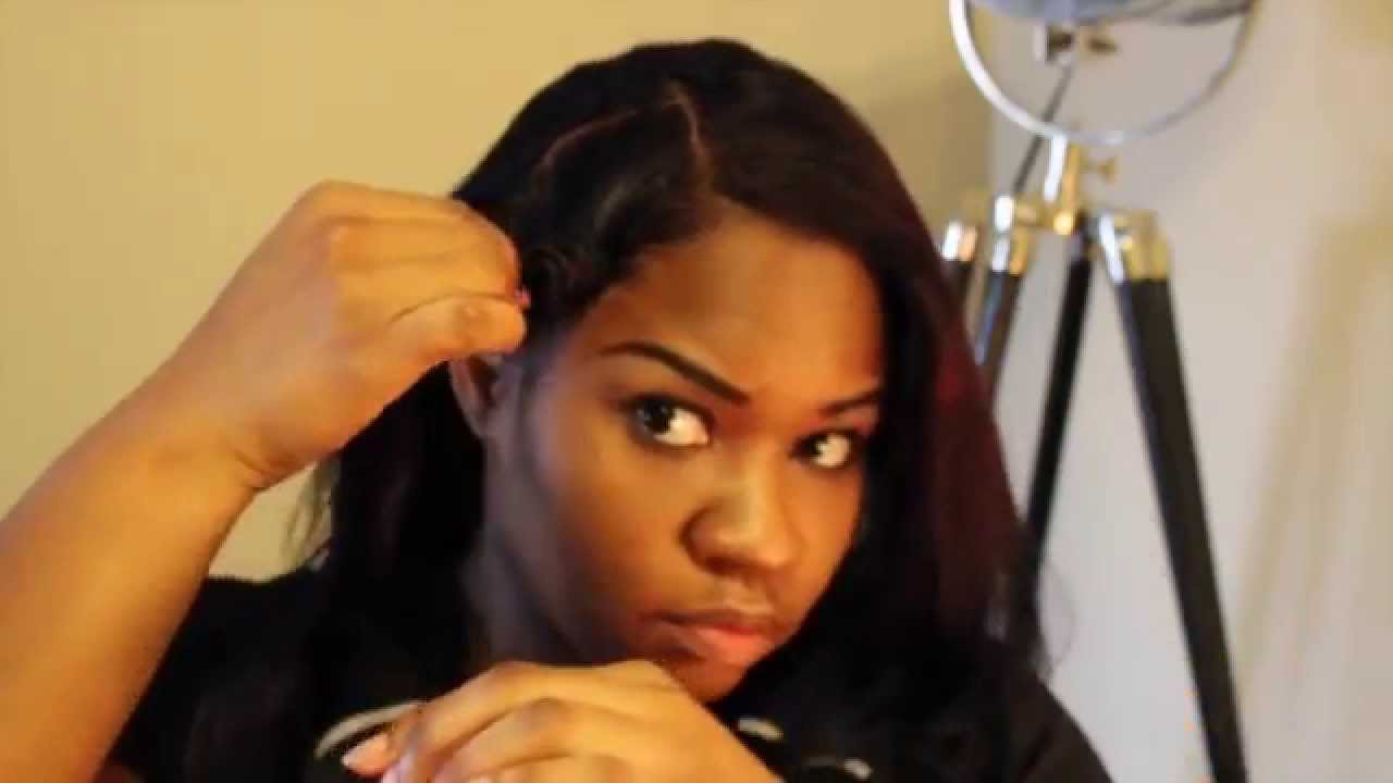 The Perfect Bantu Knot Out on Straight Hair - YouTube
