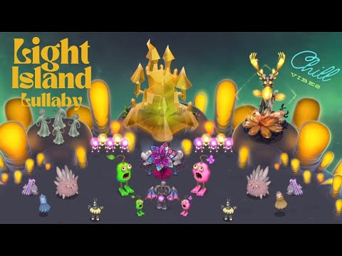 MSM Light Island Lullaby 😴 1 Hour of My Singing Monsters Ambience Chill ...