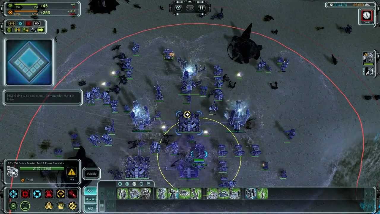 Supreme Commander Forged Alliance: Mission 4 Speedrun (UEF) - YouTube
