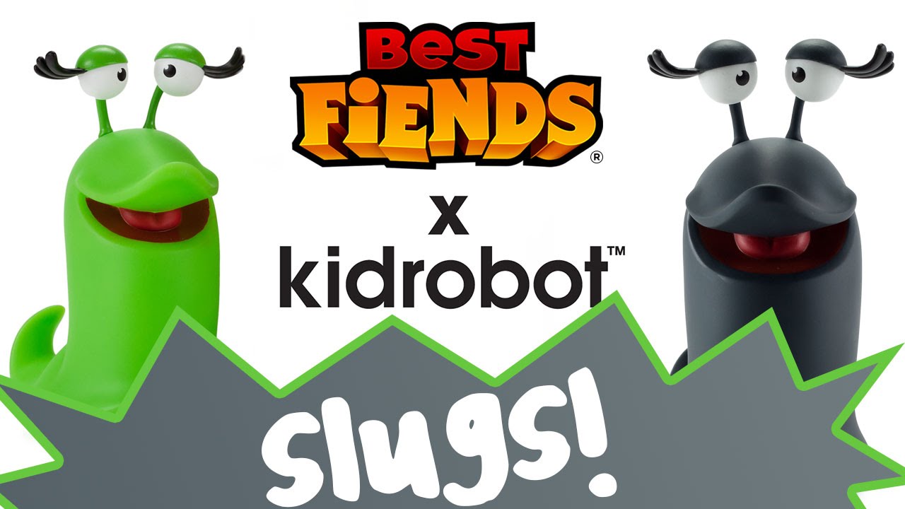 SLUGS - Best Fiends x Kidrobot Vinyl - YouTube